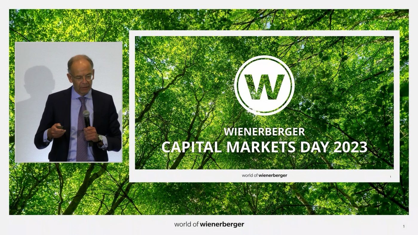 wienerberger Capital Markets Day 2023